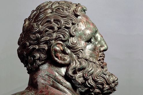 Monumental Statue Boxer at Rest—Masterpiece of Ancient Bronze Sculpture ...