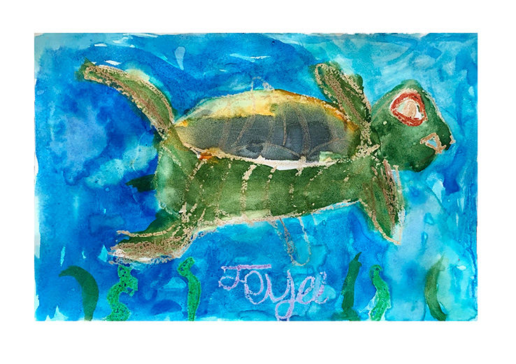 Prints Giclée Art & Collectibles Always Remember Illustration Turtle ...